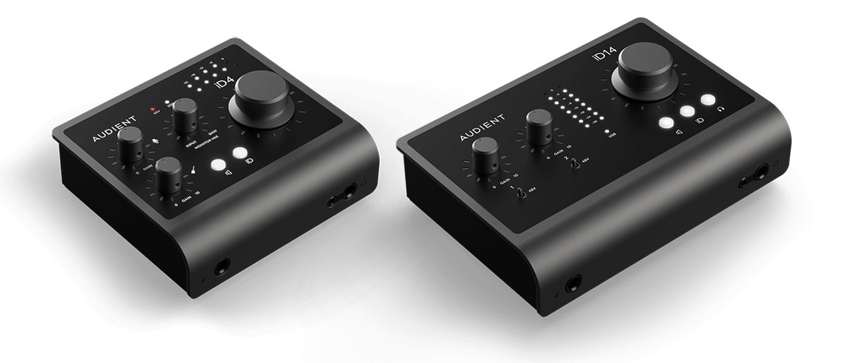 Аудио интерфейсы Audient iD4 и iD14 MK2 – новинка в МузТорг